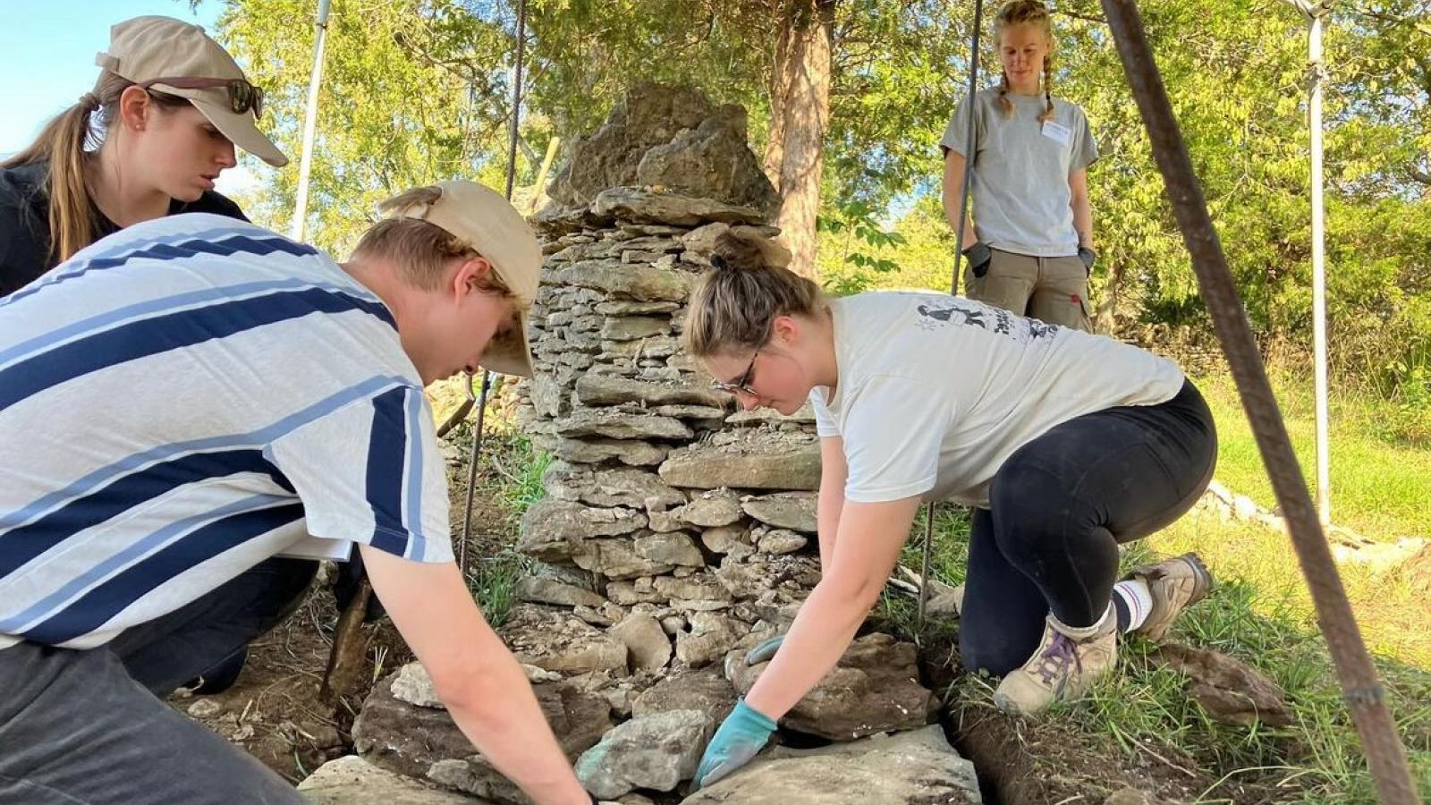 Department of Historic Preservation hosts Dry Stone Masonry Workshop ...
