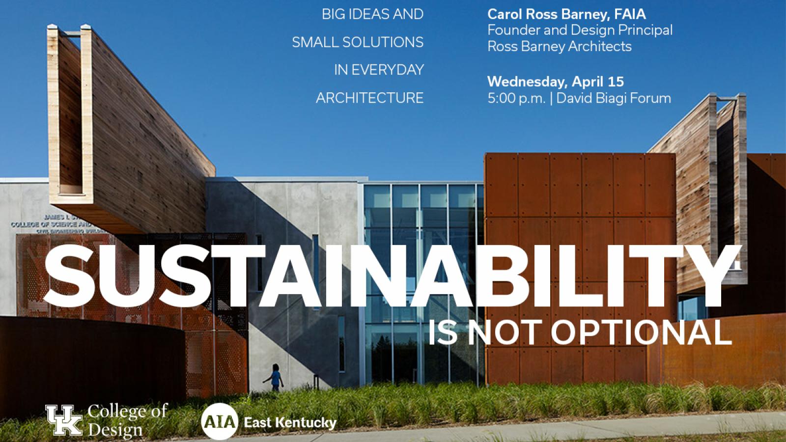 Carol Ross Barney, FAIA | College of Design